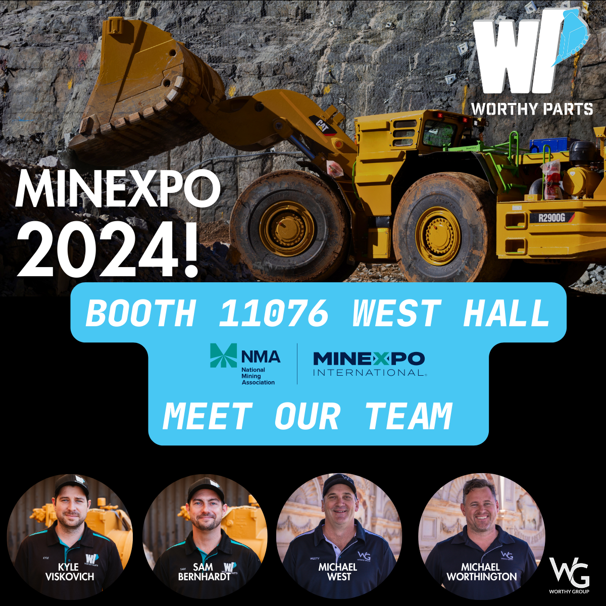 Worthy Parts at Minexpo 2024 - Worthy Parts