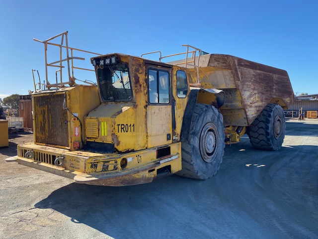 Atlas Copco Mt6020 Underground Dump Truck - Worthy Parts