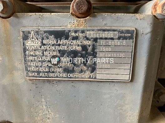 Deutz Bf4m1013c Engine And Transmission - Worthy Parts